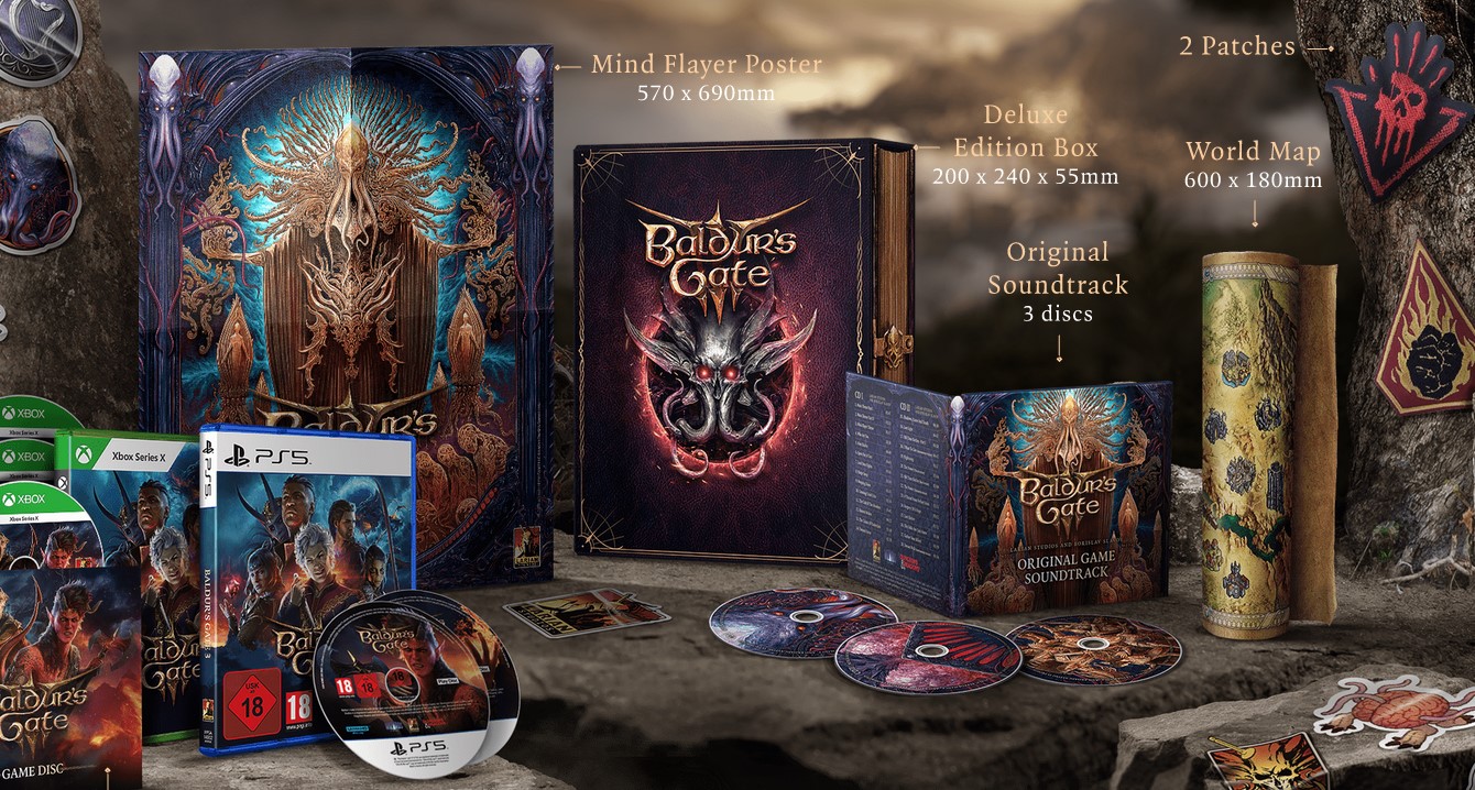 Baldurs Gate 3 Annunciata La Deluxe Edition Fisica News